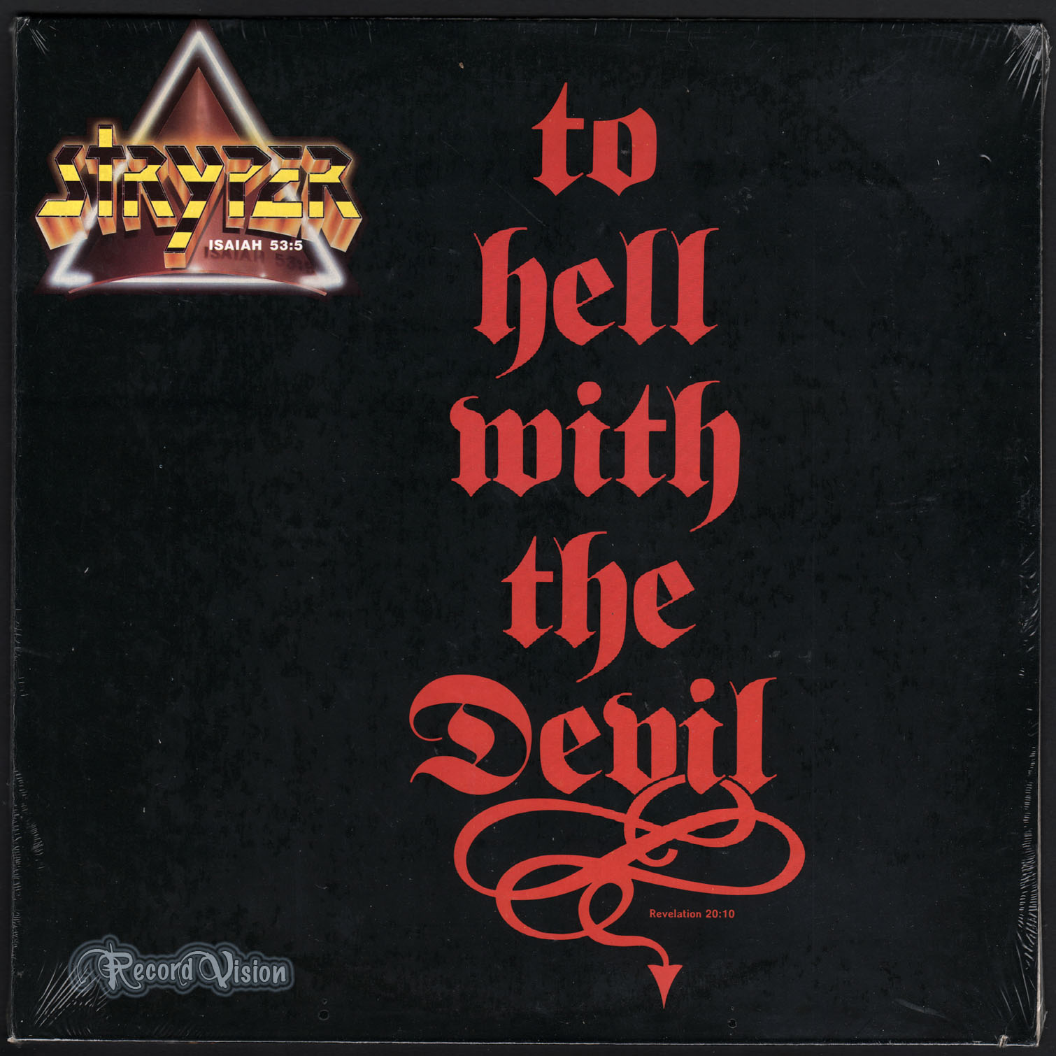 Stryper To hell with the devil (Vinyl Records, LP, CD) on CDandLP